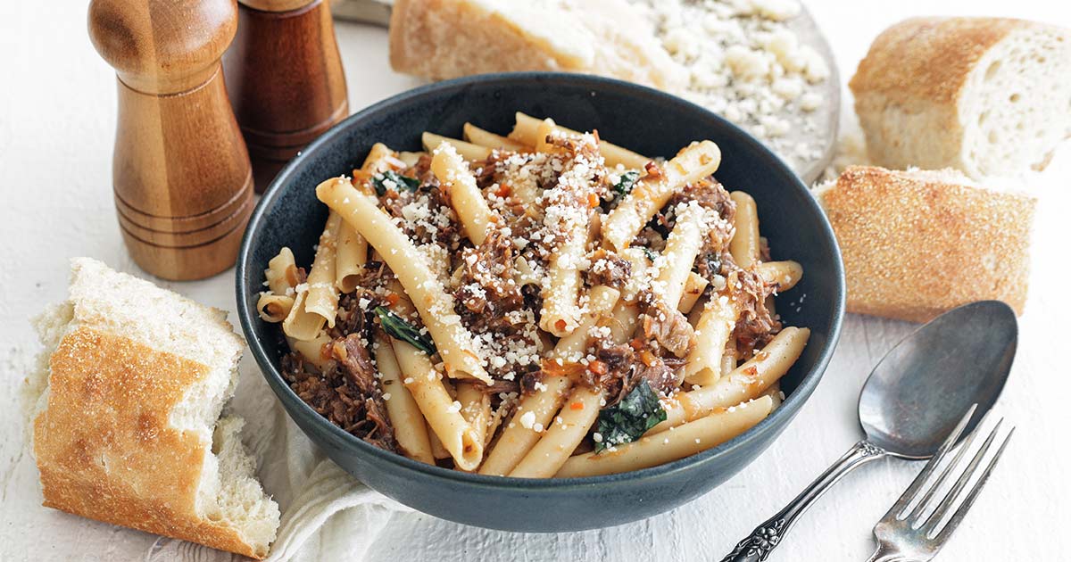 Pasta alla Genovese (Caramelized Onion and Braised Meat Sauce) - Chef ...