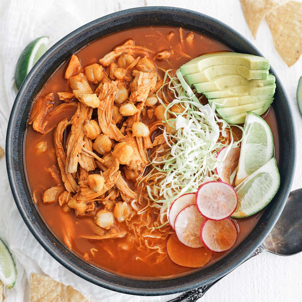 Chicken Pozole (Zesty Soup with Hominy) - Chef Billy Parisi