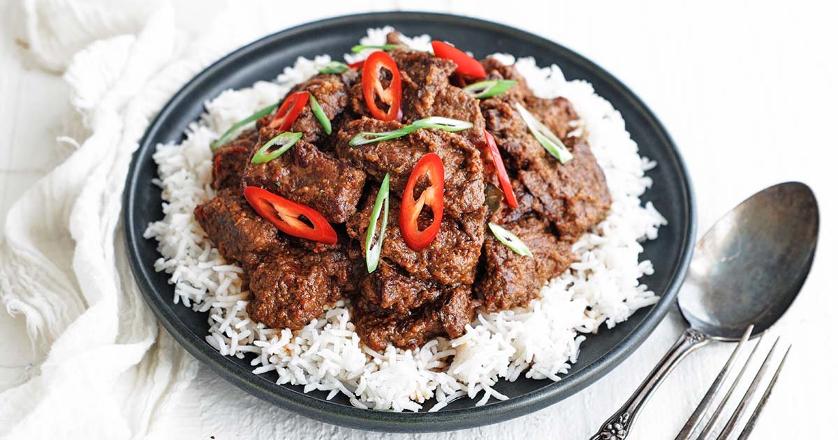 Beef Rendang (Classic Indonesian Recipe) - Chef Billy Parisi