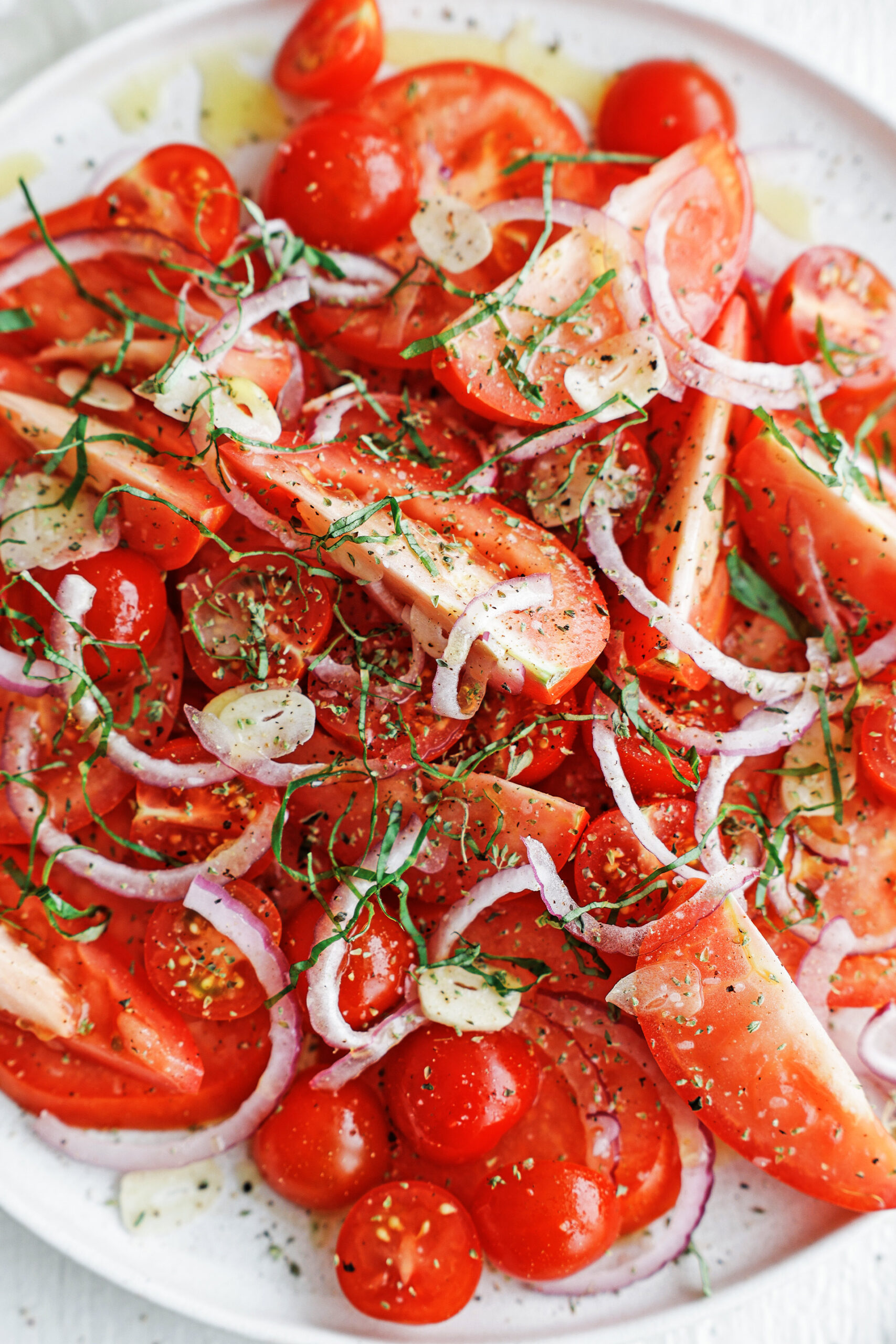 Italian Tomato Salad (Insalata di Pomodori)- Chef Billy Parisi