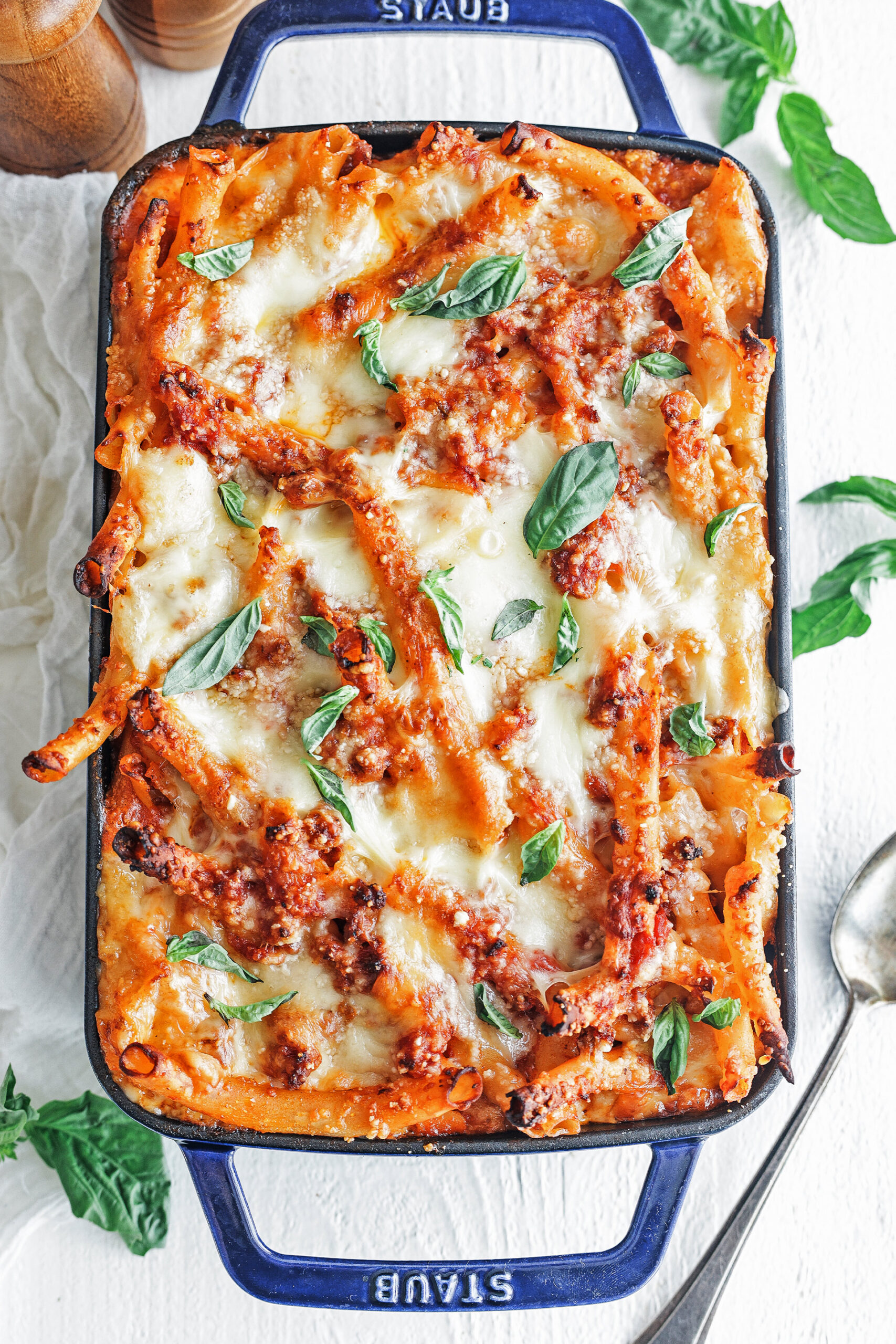 Baked Ziti Recipe (Classic Pasta Casserole) - Chef Billy Parisi