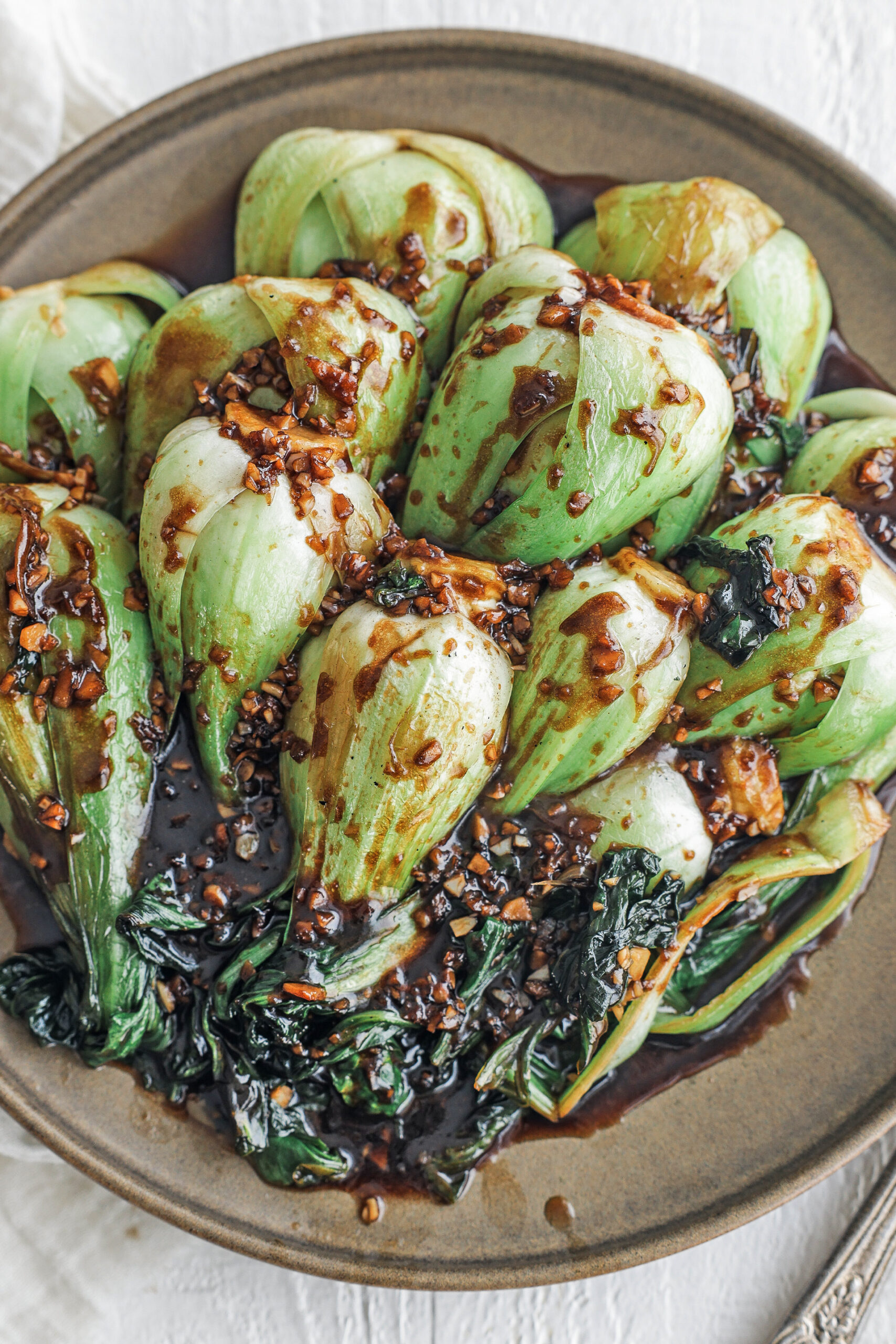 Bok Choy with Garlic Sauce Recipe (Authentic Chinese Side Dish) - Chef ...