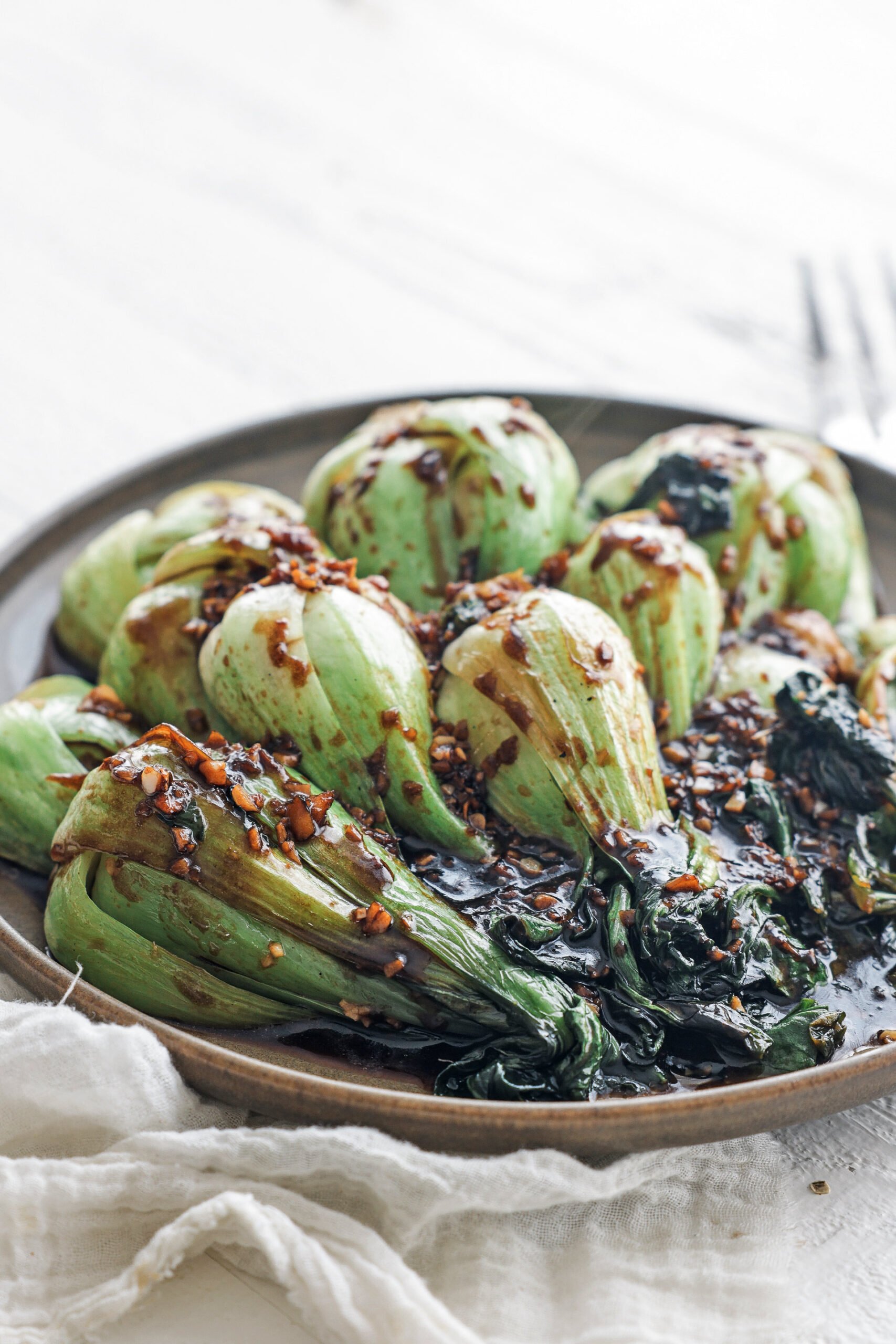 Bok Choy with Garlic Sauce Recipe (Authentic Chinese Side Dish) - Chef ...