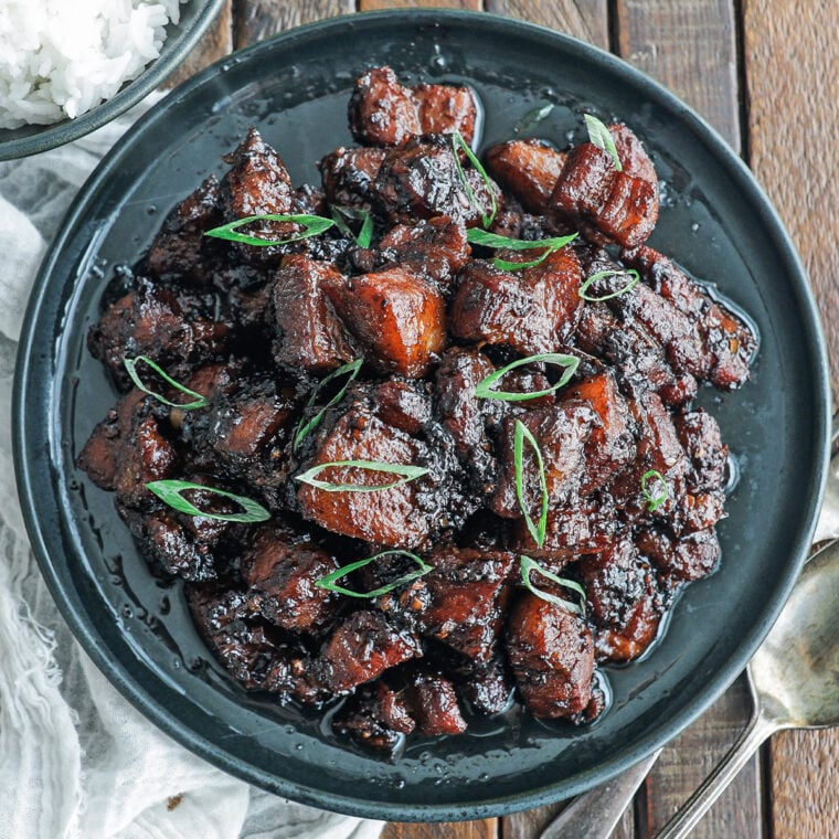 Filipino Pork Adobo Recipe (Adobong Baboy)- Chef Billy Parisi