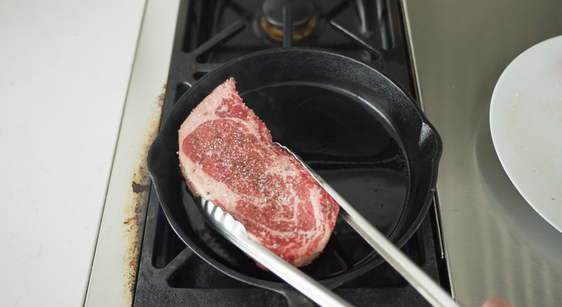 Pan-Seared Ribeye Steak Recipe (With Herb Butter) - Chef Billy Parisi