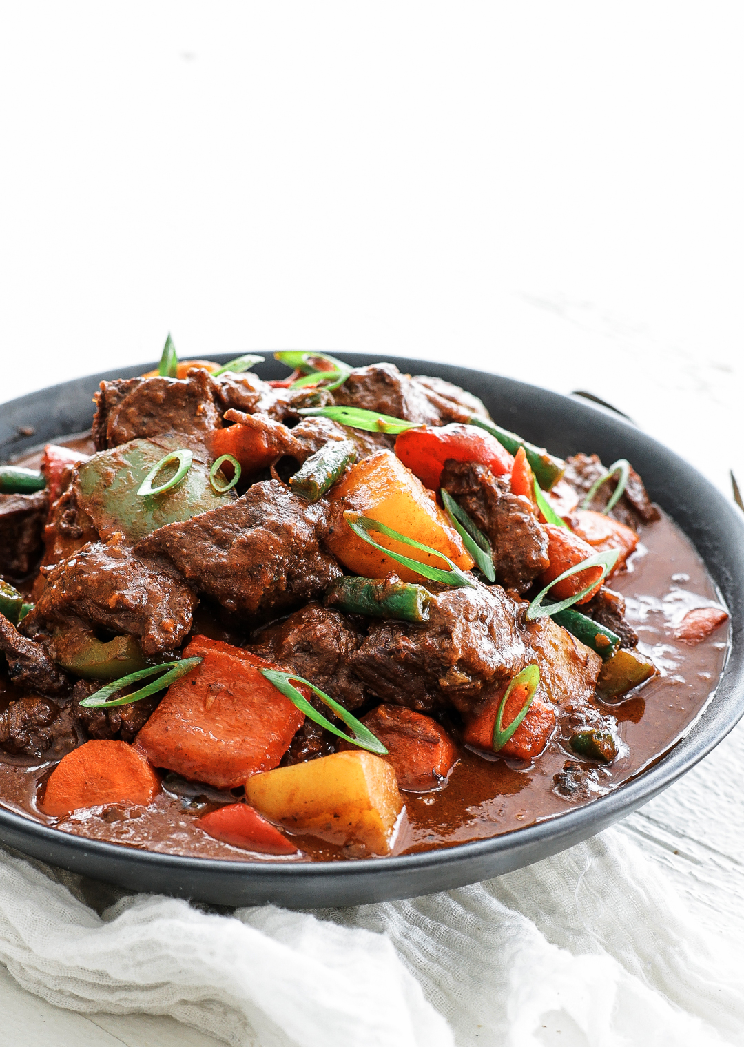 Beef Kaldereta Recipe (Filipino Beef Stew) - Chef Billy Parisi