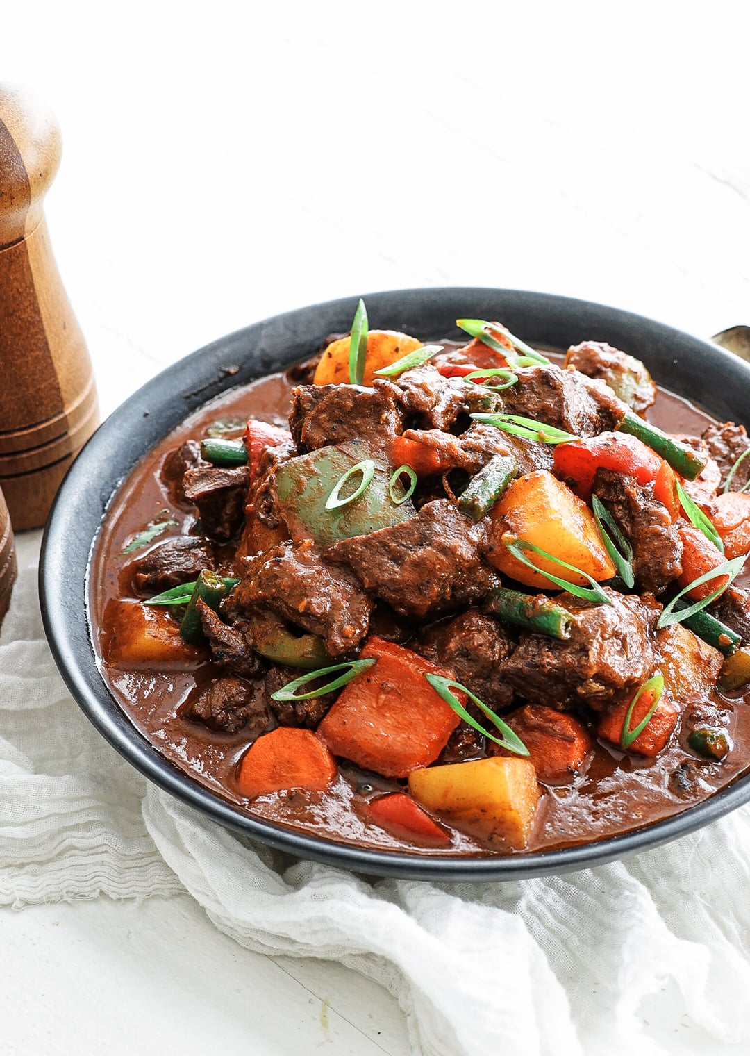 Beef Kaldereta Recipe (Filipino Beef Stew) - Chef Billy Parisi