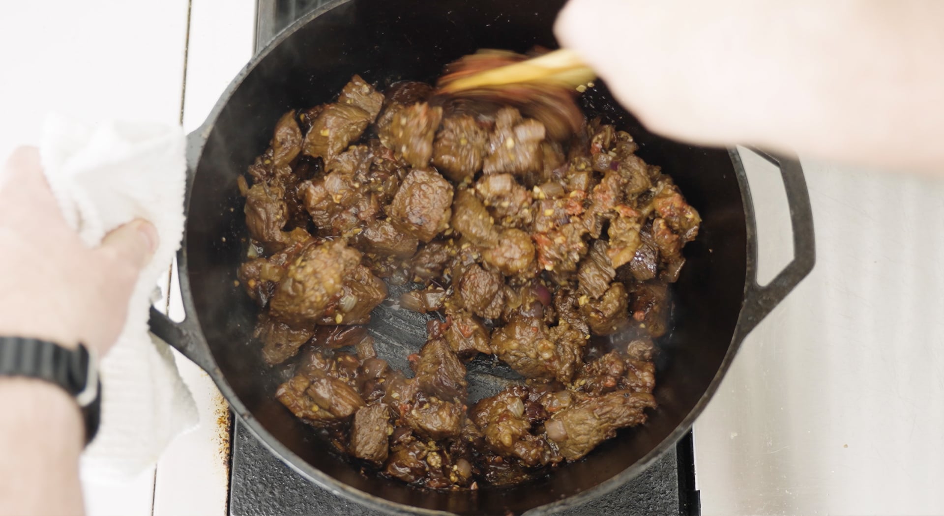 Beef Kaldereta Recipe (Filipino Beef Stew) - Chef Billy Parisi