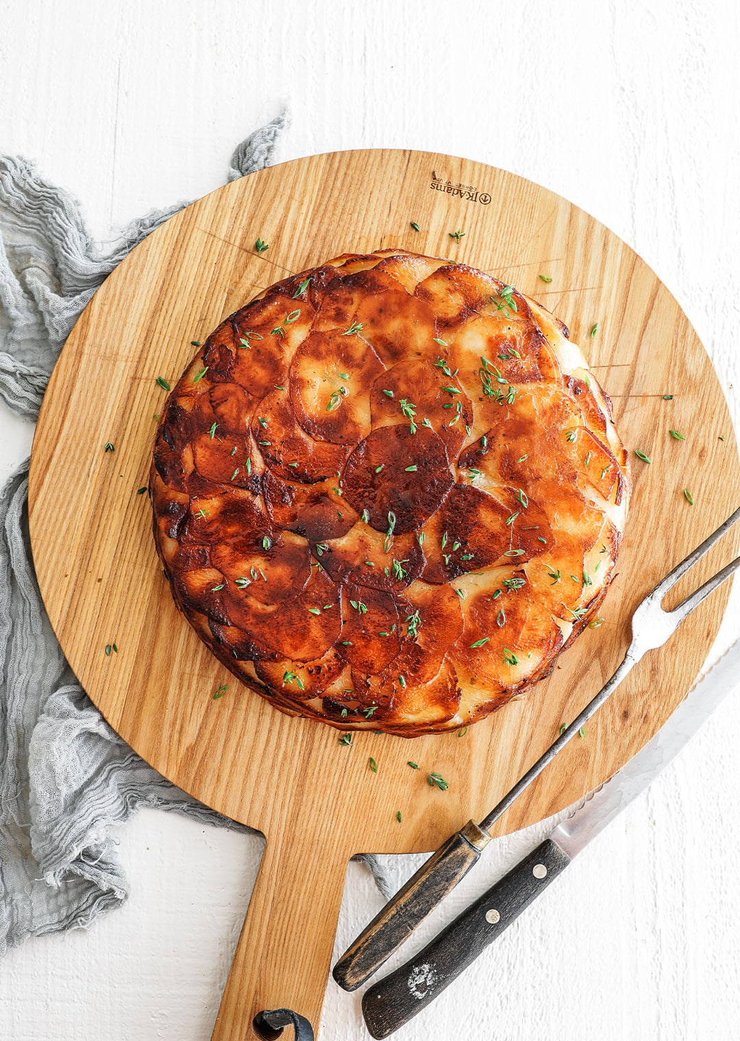 Pommes Anna (French Potato Recipe) - Chef Billy Parisi