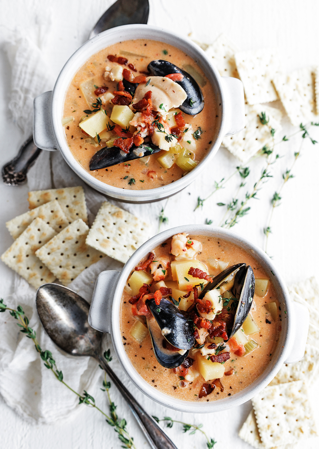 Seafood Chowder Recipe (Restaurant Style) - Chef Billy Parisi