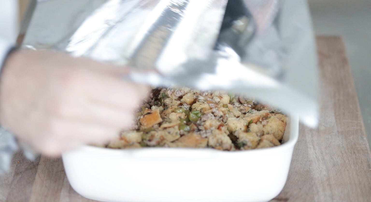 Homemade Traditional Stuffing Recipe - Chef Billy Parisi