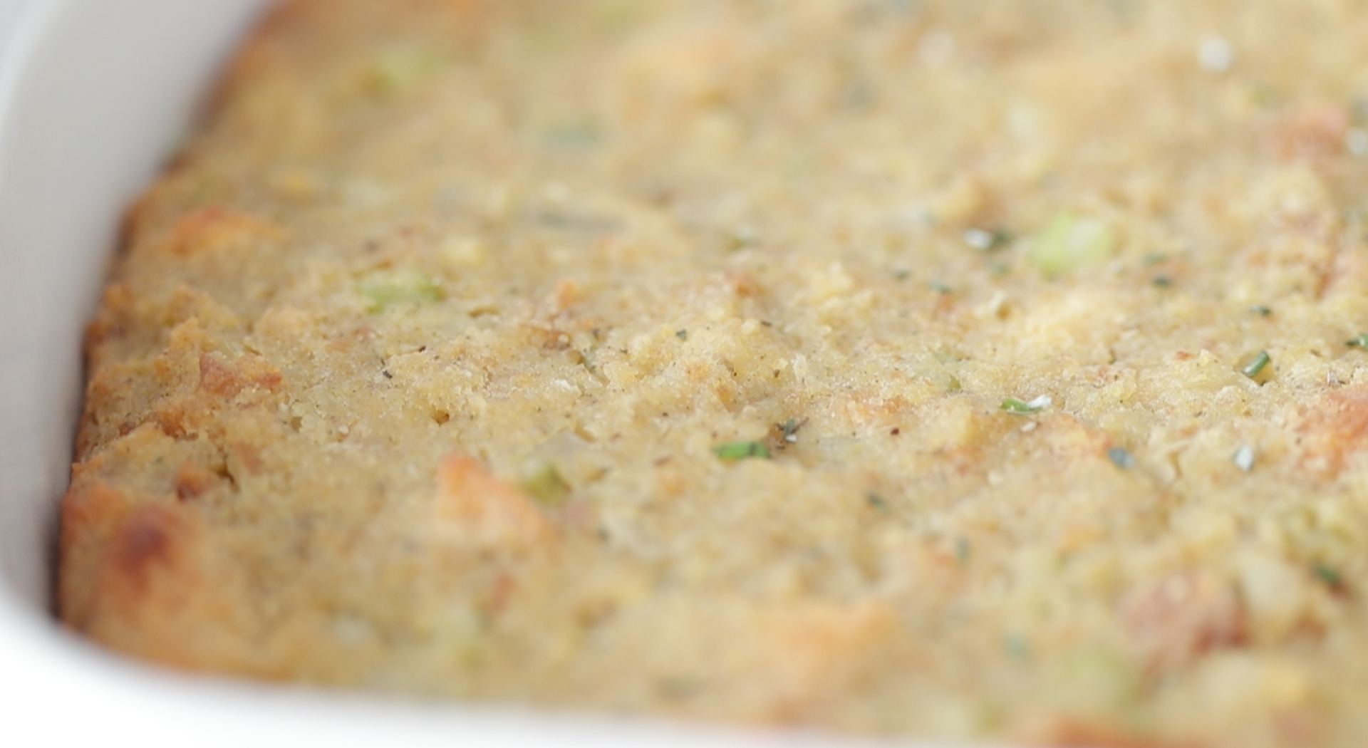 Homemade Cornbread Dressing - Chef Billy Parisi
