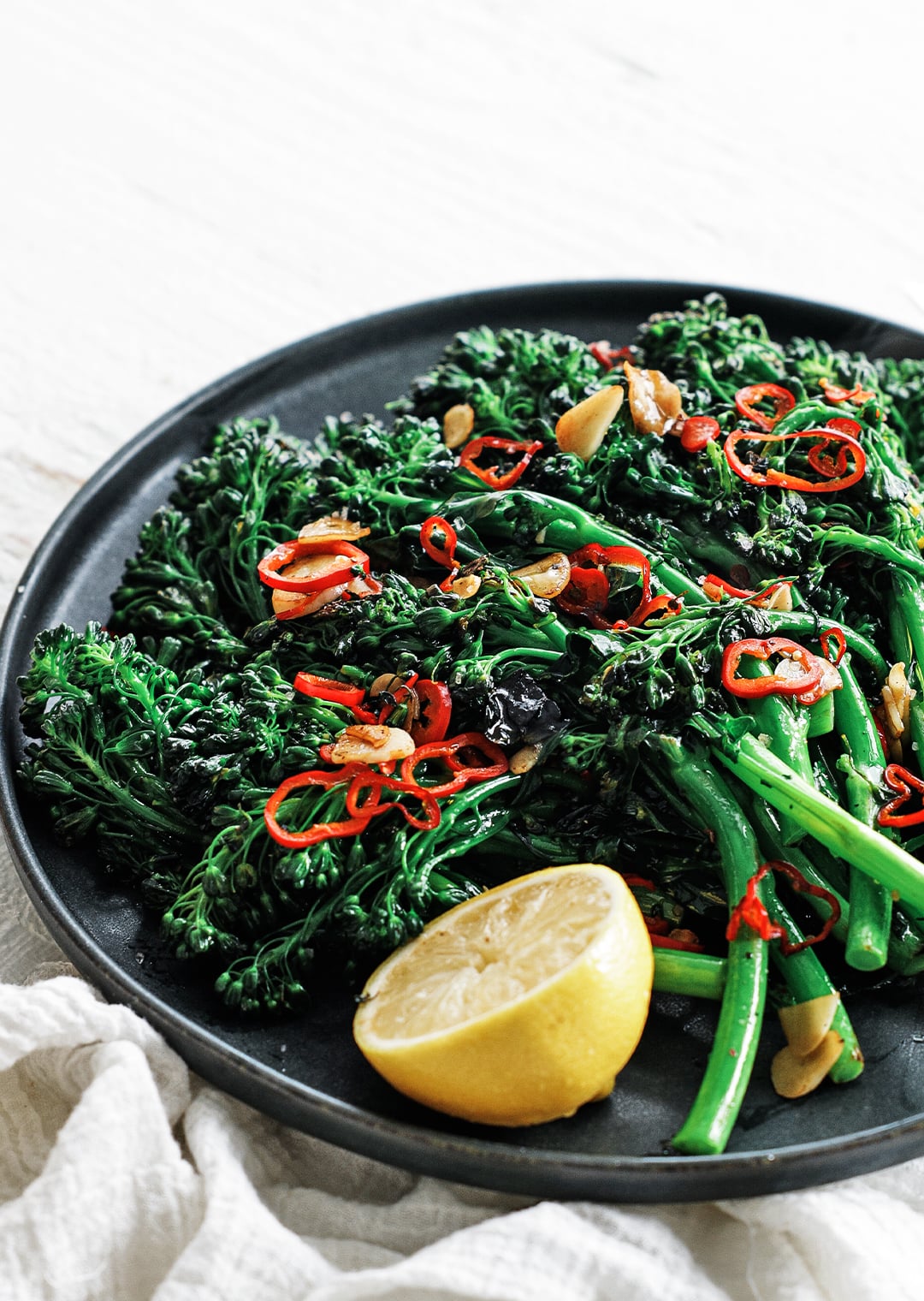 Sautéed Broccolini Recipe (Easy Weeknight Side Dish) - Chef Billy Parisi