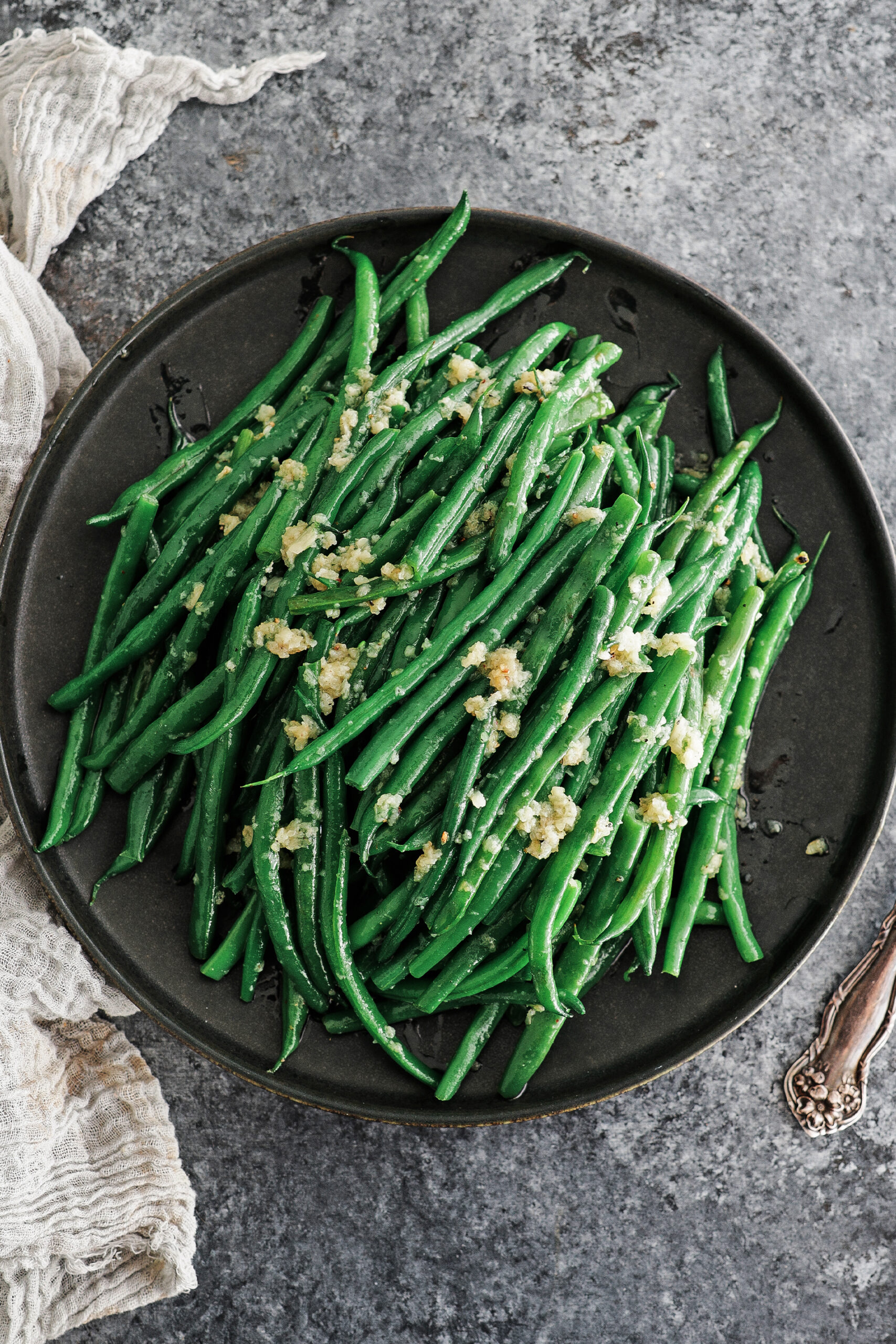 Garlic Green Beans Recipe (10 Minute Side) - Chef Billy Parisi